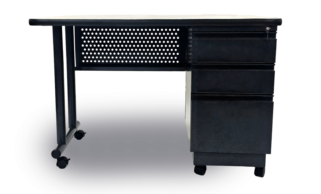 Single Pedestal Desk | Columbia Manufacturing